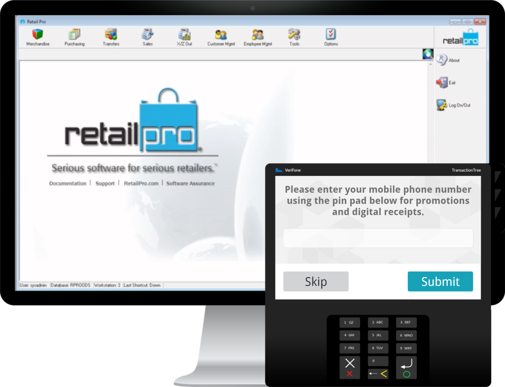 Clerkless Integration: Retail Pro 9 - TransactionTree
